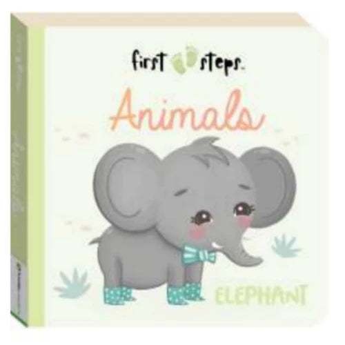 First Steps Board Book Animals – Honey and Oat